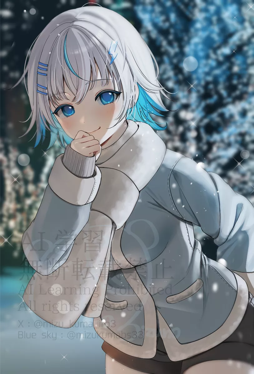 【Work】Skebリクエスト 個人Vtuber 水篠シオン様 - Mellow topia