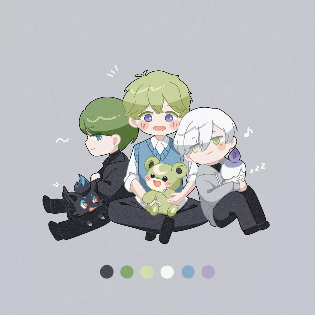 月下組×pkmn - A3!