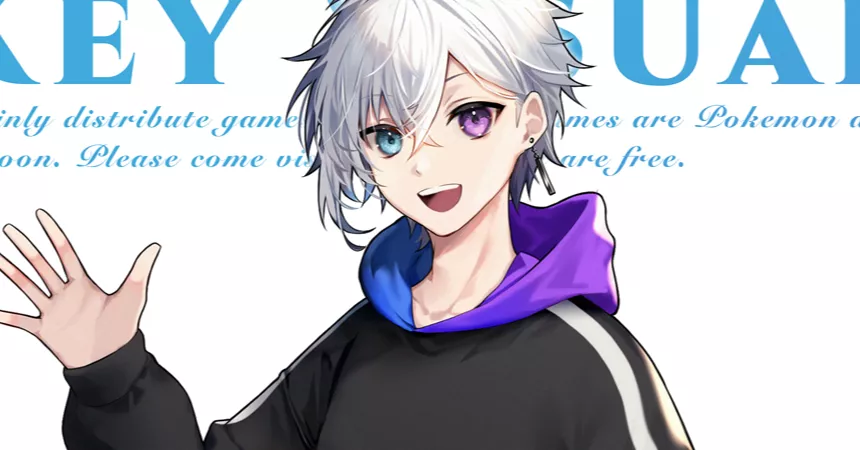 Vtuberキービジュアル - Yui Arisato