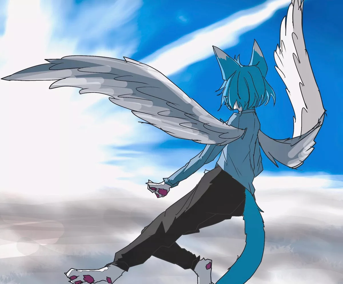 猫と翼(Fuuri) - Shihopanula Furrium