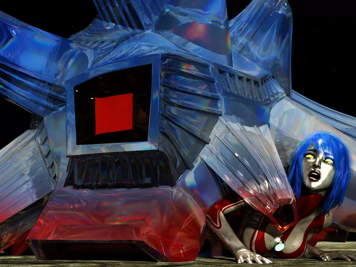 ウルトラレデイ・ソニィvs四次元怪獣ブルトン - Ultra Heroine 3DCG by BARTISTA