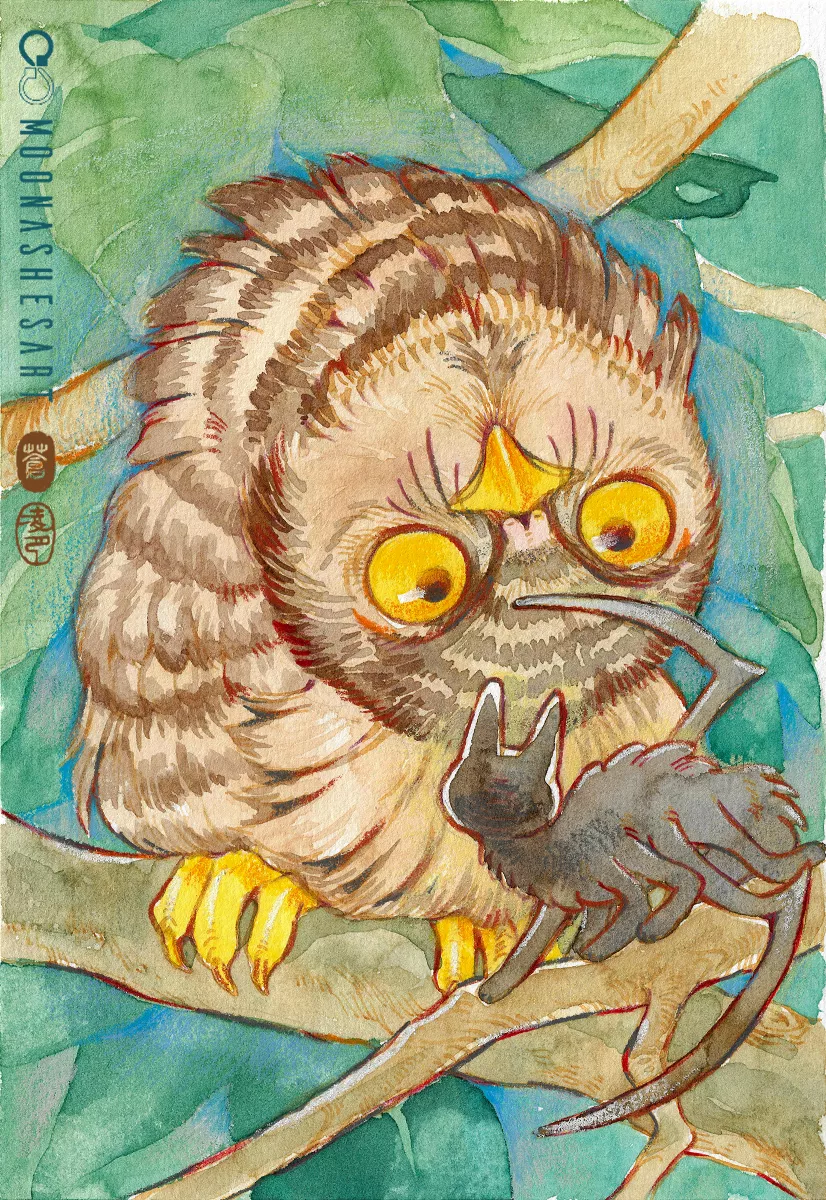 【2024_Inktober】28 巨大 //JUMBO - 鏽鐵箱