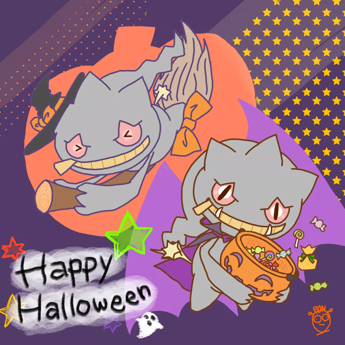 ハロウィン - pnn illust