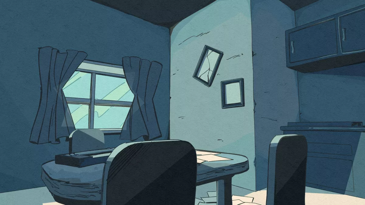 [仕事絵]A4。- 絶望。feat.可不（A4。- dear music。feat.KAFU）[MV背景イラスト] - Portfolio