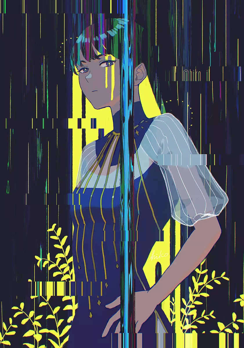 Glitch Rain - hiko's work