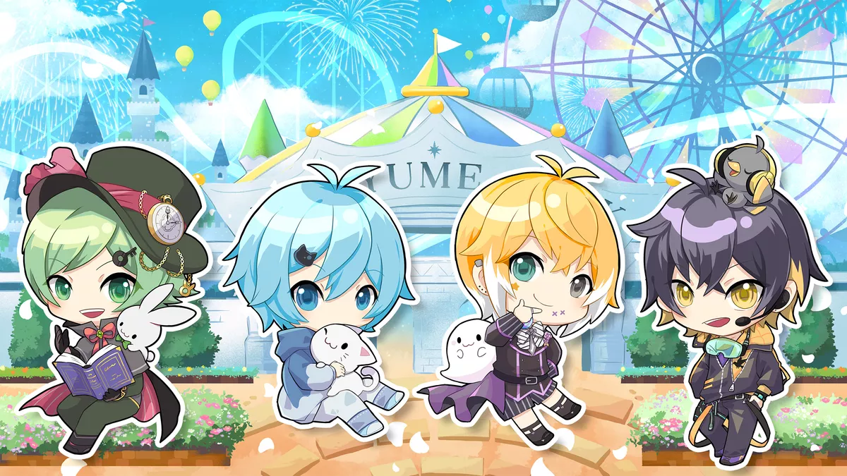 きみゆめ SDイラストと背景 - Toneko Art Work