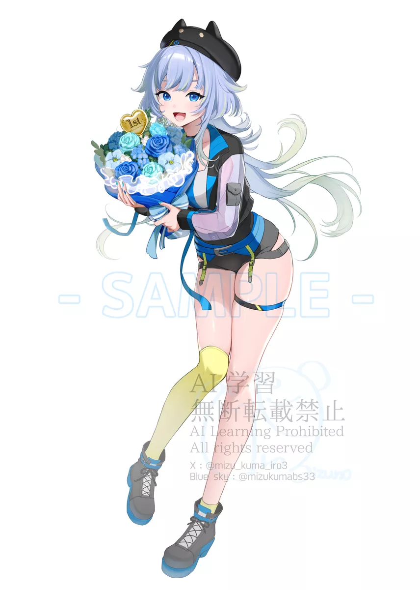 【Work】個人Vtuber芝田ころ様 1周年キービジュアル＆新キービジュアル - Mellow topia