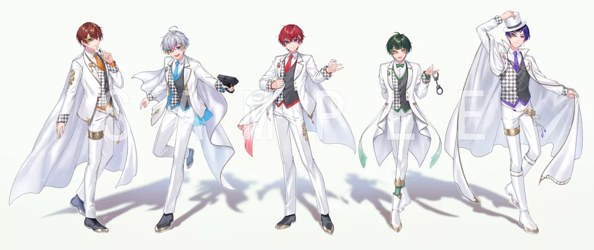 【立ち絵 制作】すたぽら様 Winter Live 「Stellar Jack」立ち絵イラスト制作 - A0