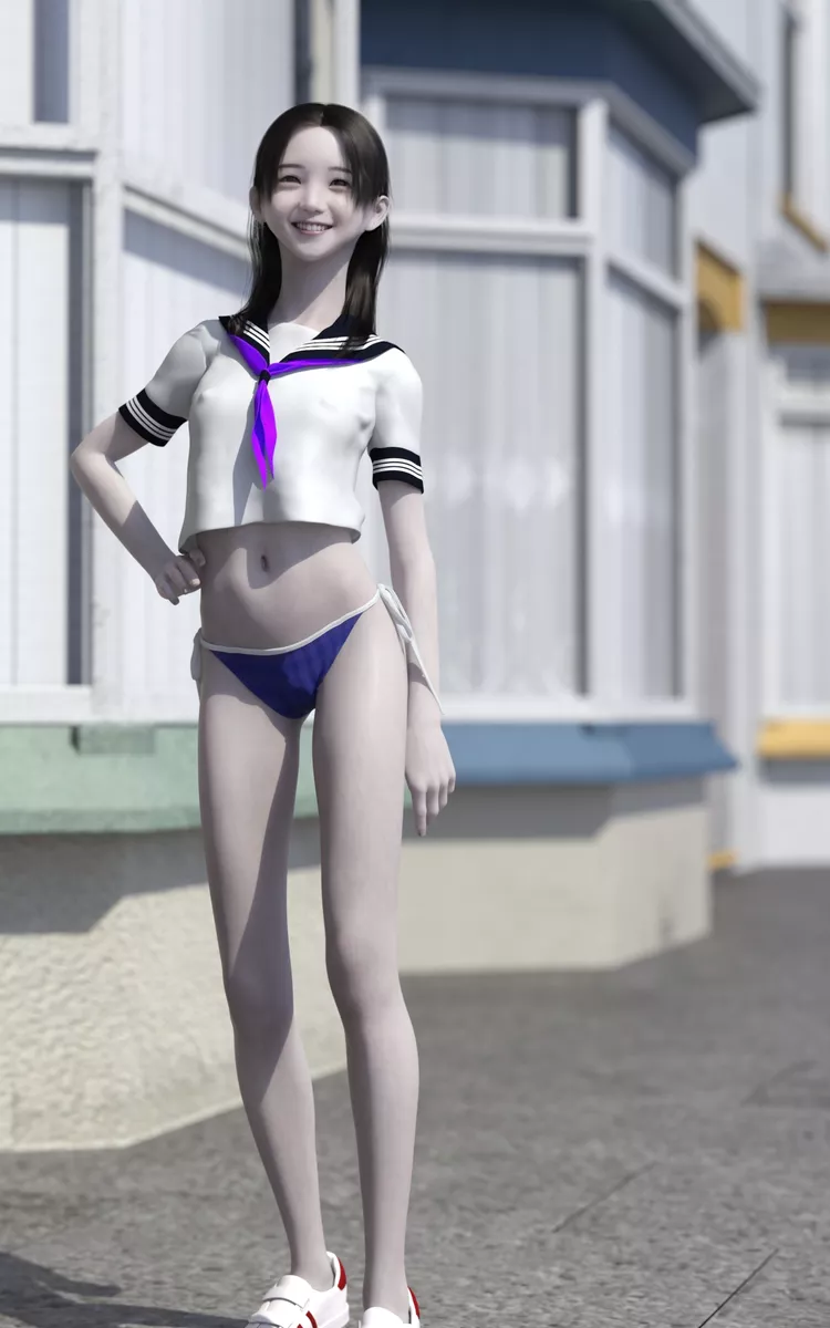 セーラー服＆ビキニ - Jackson Folio