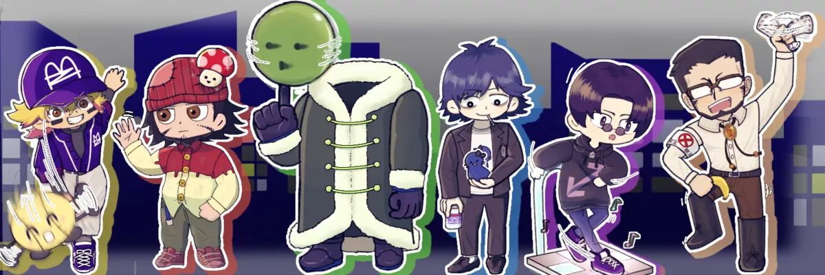 立ち絵公開記念 - mzyb/🐣/🐹🥤/🐆🎧FA