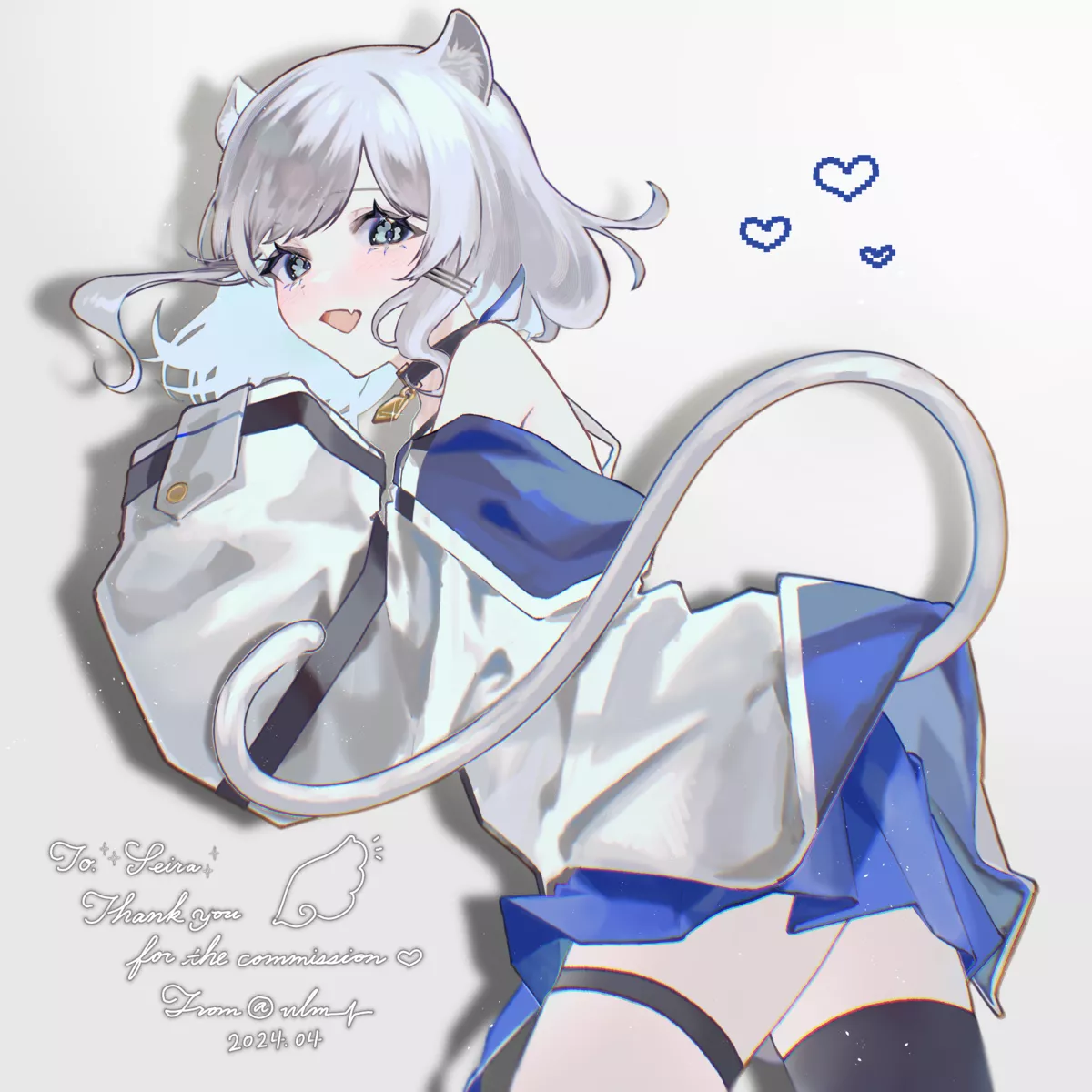 skeb ꒱ Seiraさま - ねむるように宵の水葬