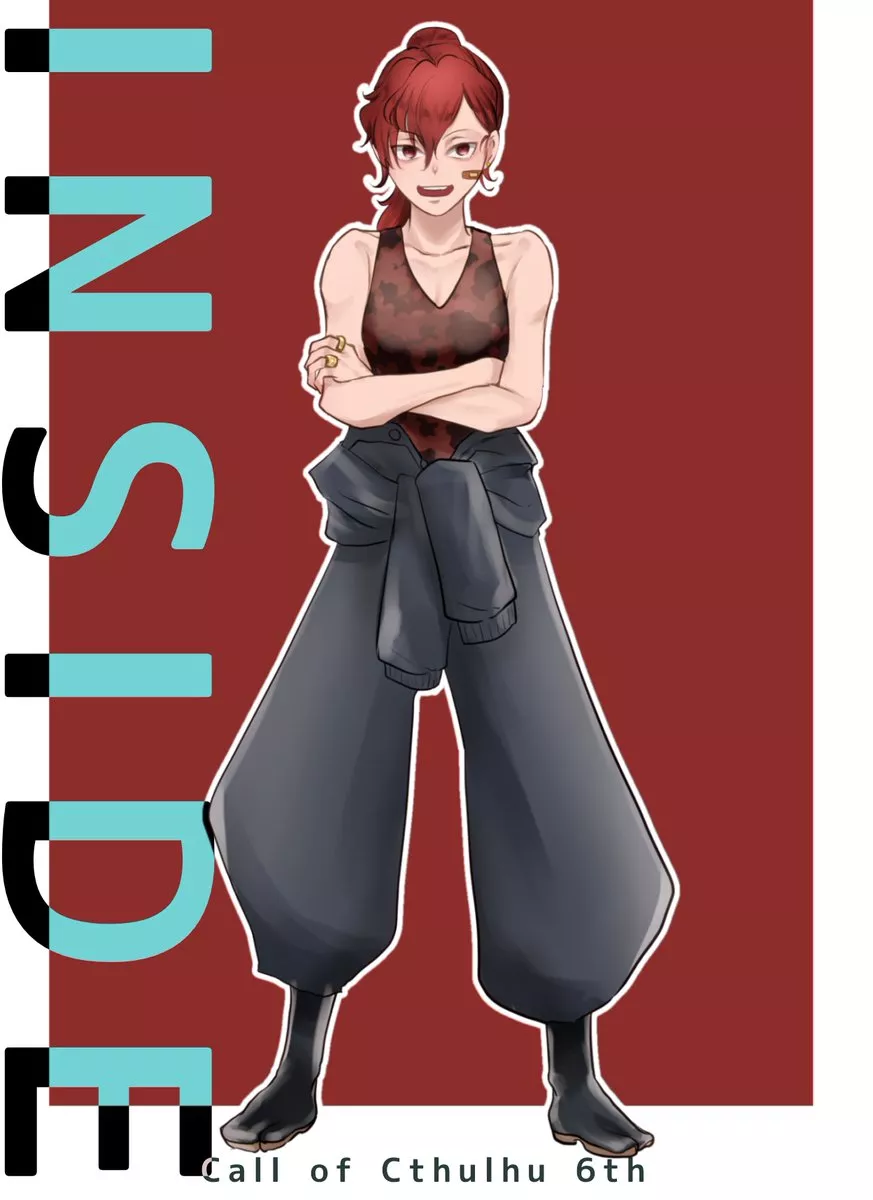 CoC『INSIDE』 HO1:鮫島野秋 - TRPG 立ち絵など