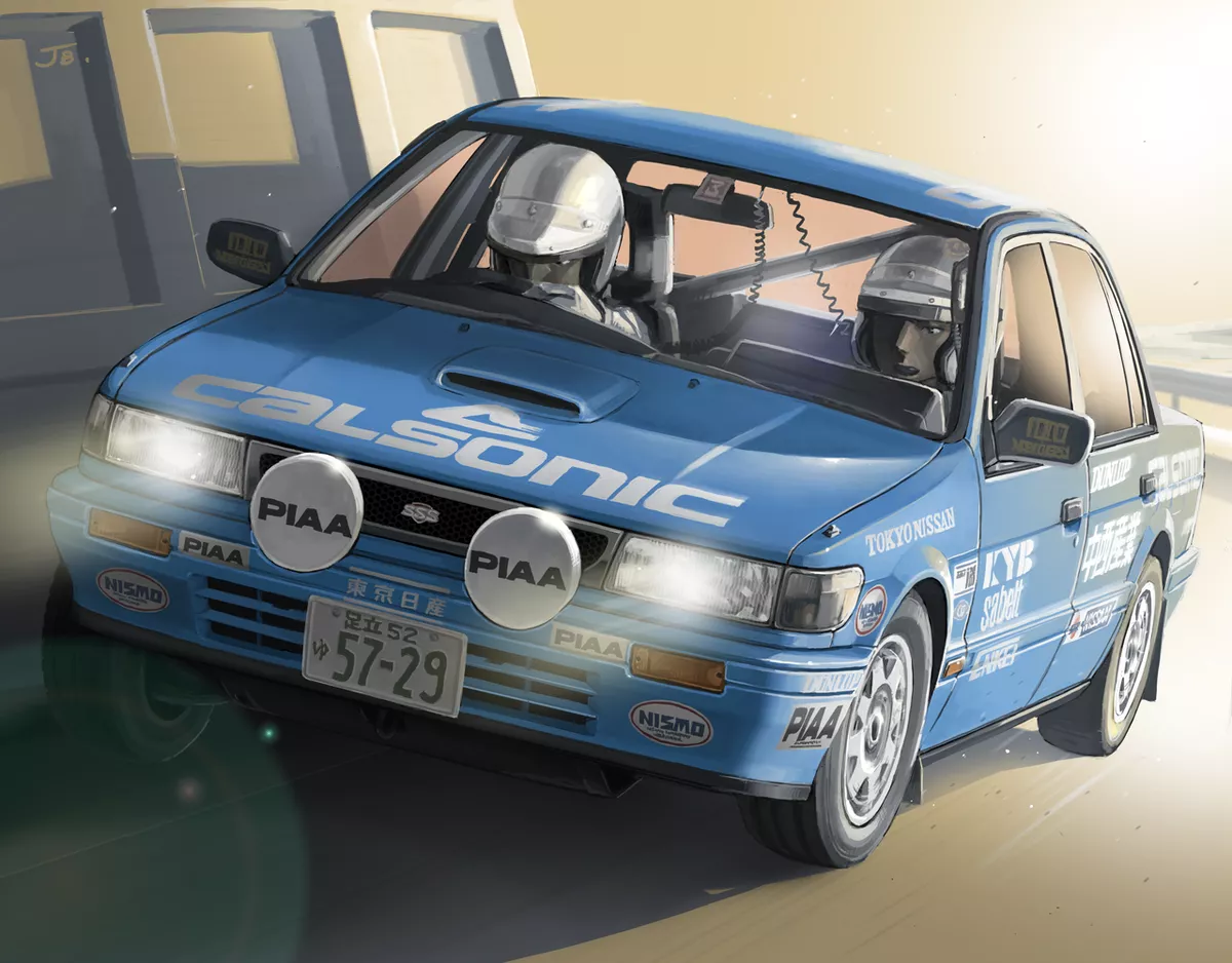 Nissan Bluebird SSS-R(JRC 神岡車) - JetBrick
