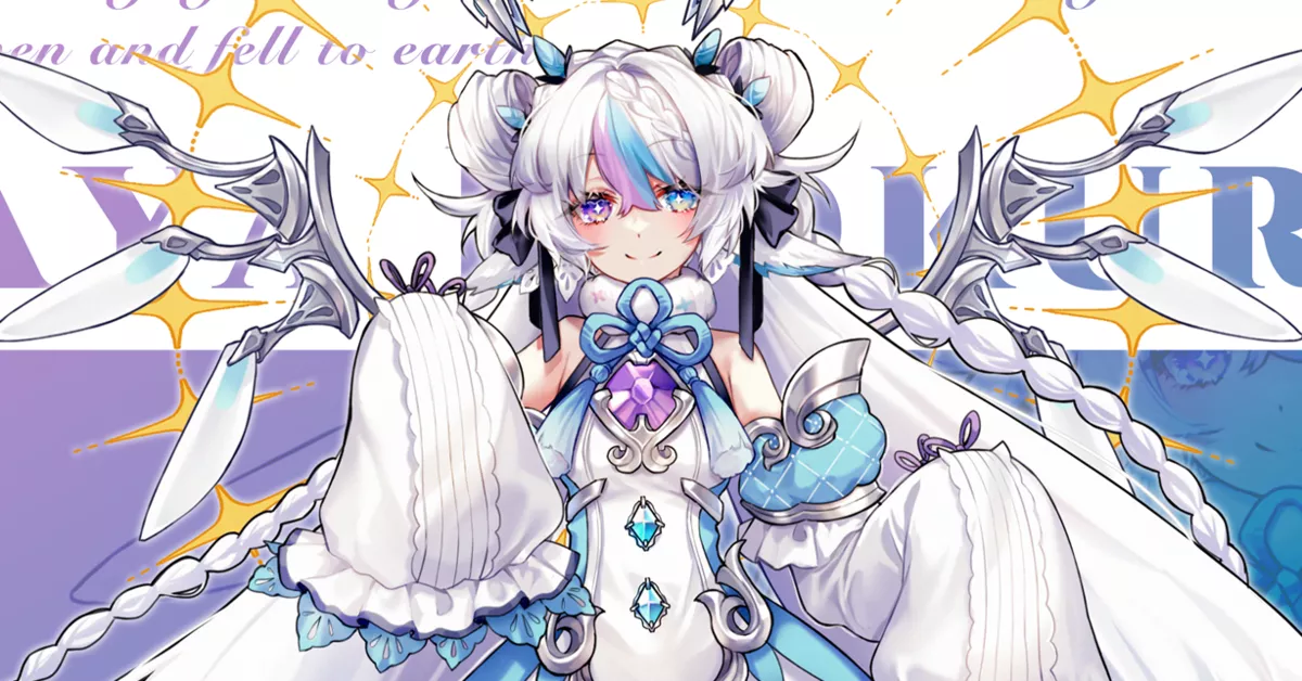 Vtuberキービジュアル - Yui Arisato