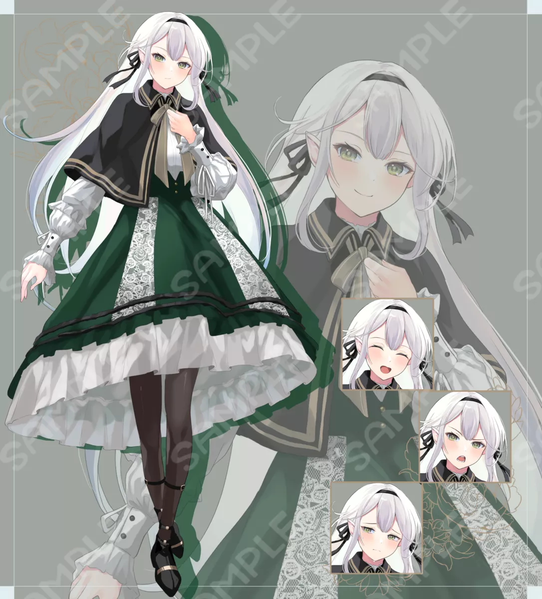 TRPG用キャラクター立ち絵 - はるさめまろにー