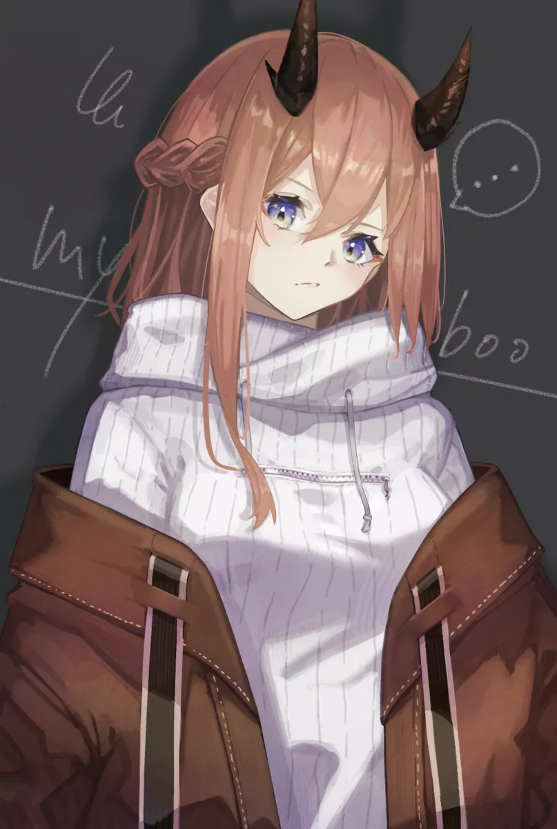 【オリジナル】龍角の彼女 - esuma artworks