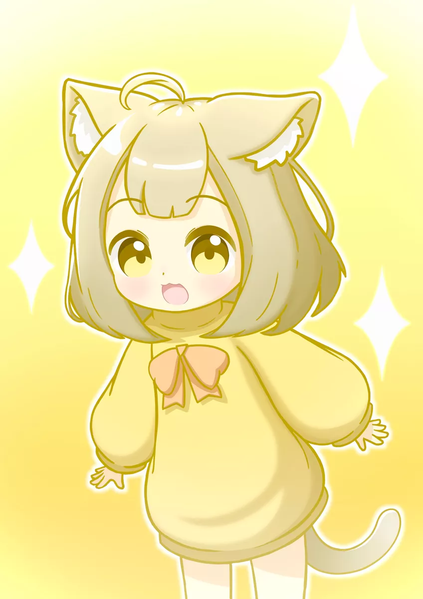 きらきらねこちゃん - かるのポートフォリオ！