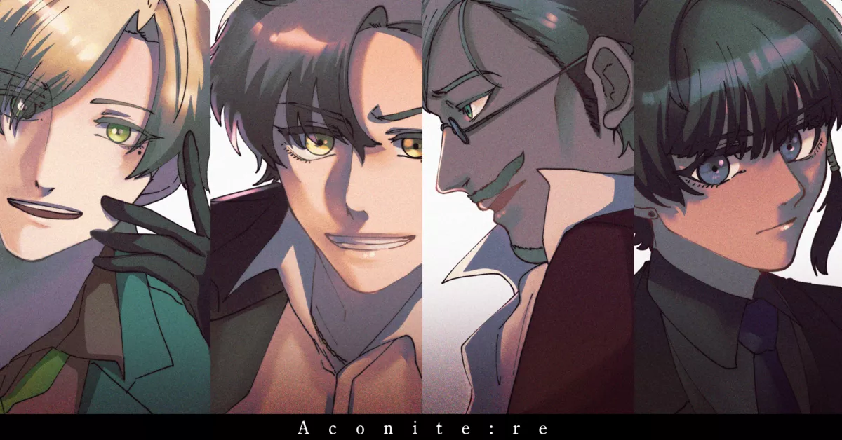 【イラスト】CoCTRPG：Aconite:re自陣まとめ① - HACHI Portfolio